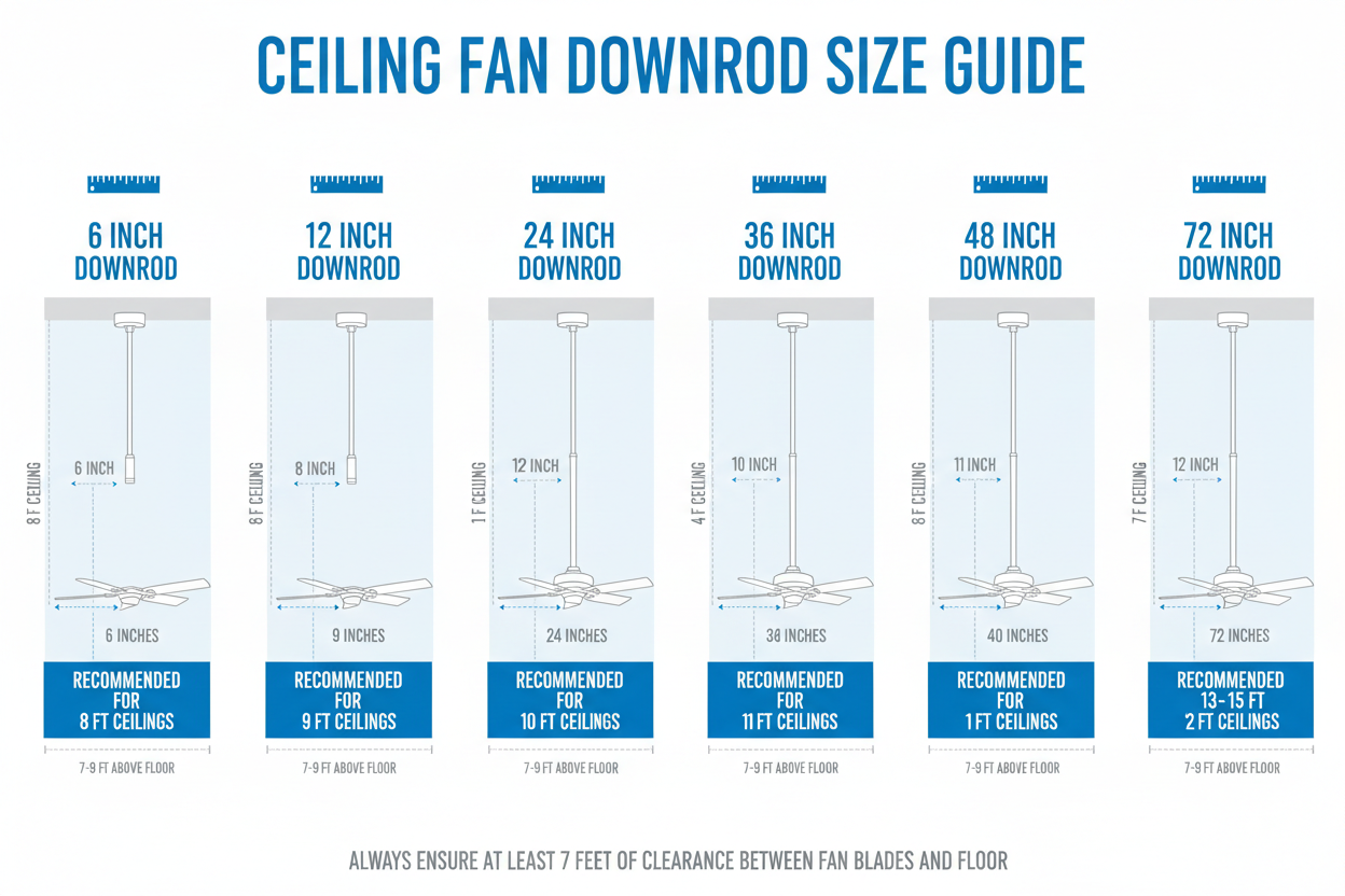 Ceiling Fans 4 Inch: The Ultimate Guide to Downrods, Style, and Premiu ...