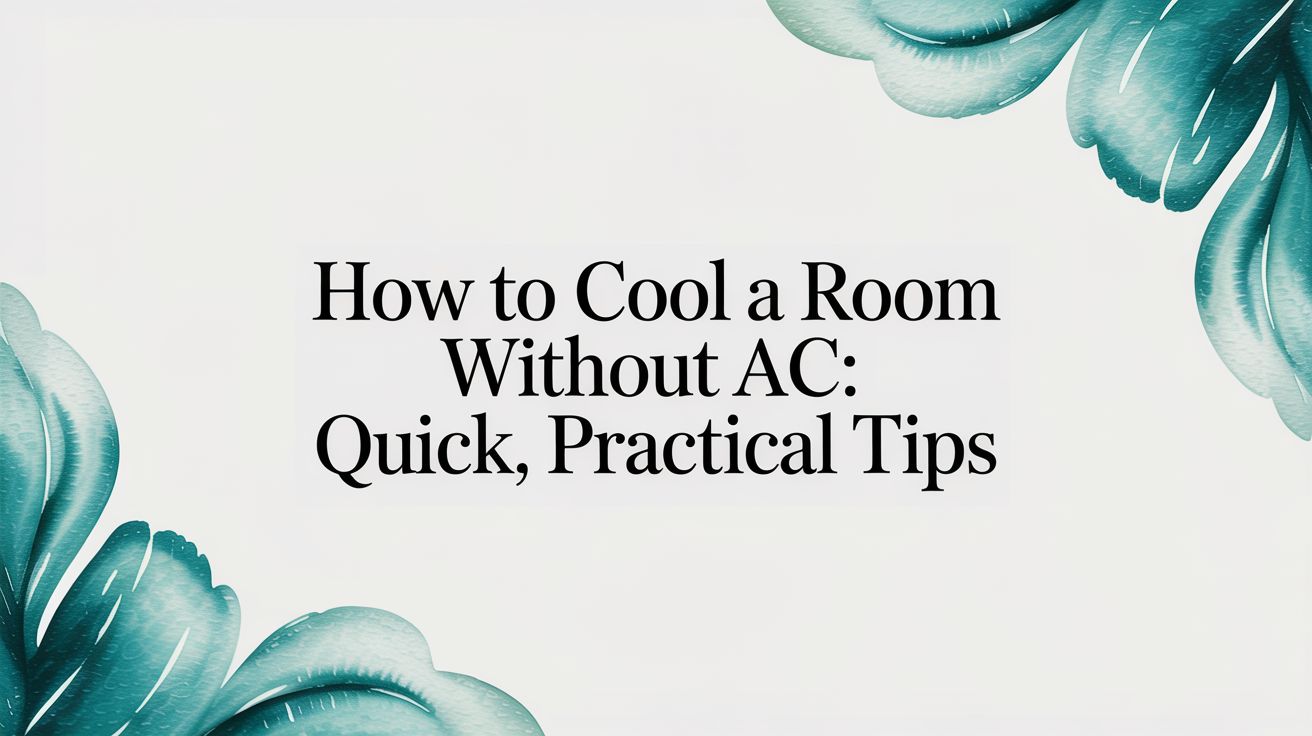 how to cool a room without ac: Quick, practical tips – Fan Connection